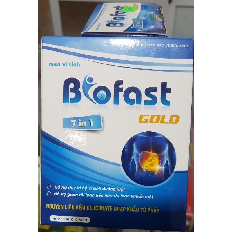 Men vi sinh Biofast gold , men tiêu hóa giúp bổ sung lợi khuẩn , hỗ trợ ...