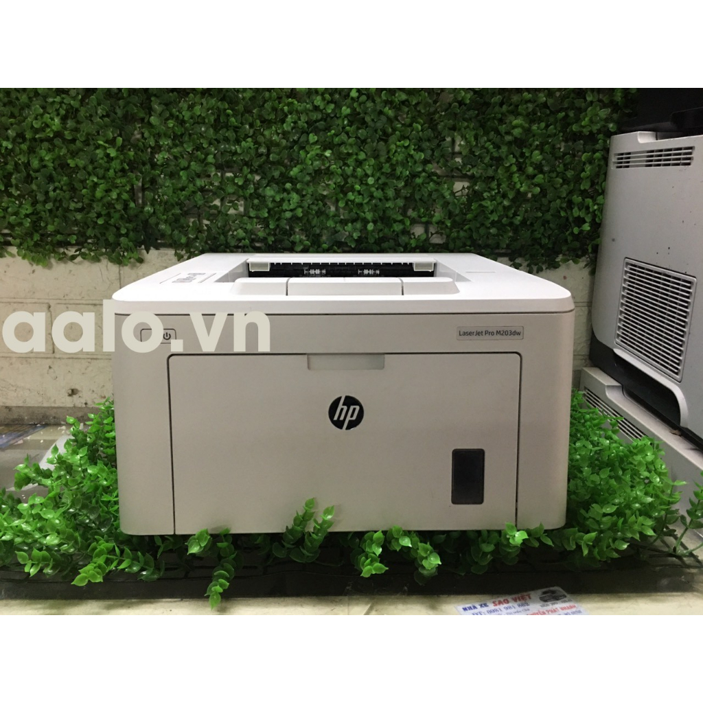 MÁY IN HP LASEJET PRO M203DW 203DW IN TRẮNG ĐEN 2 MẶT TỰ ĐỘNG KẾT NỐI ...