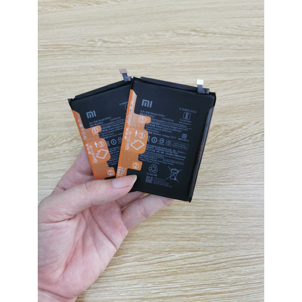 Pin xiaomi redmi 9t bn62, thay pin điện thoại xiaomi redmi 9t | Shopee ...