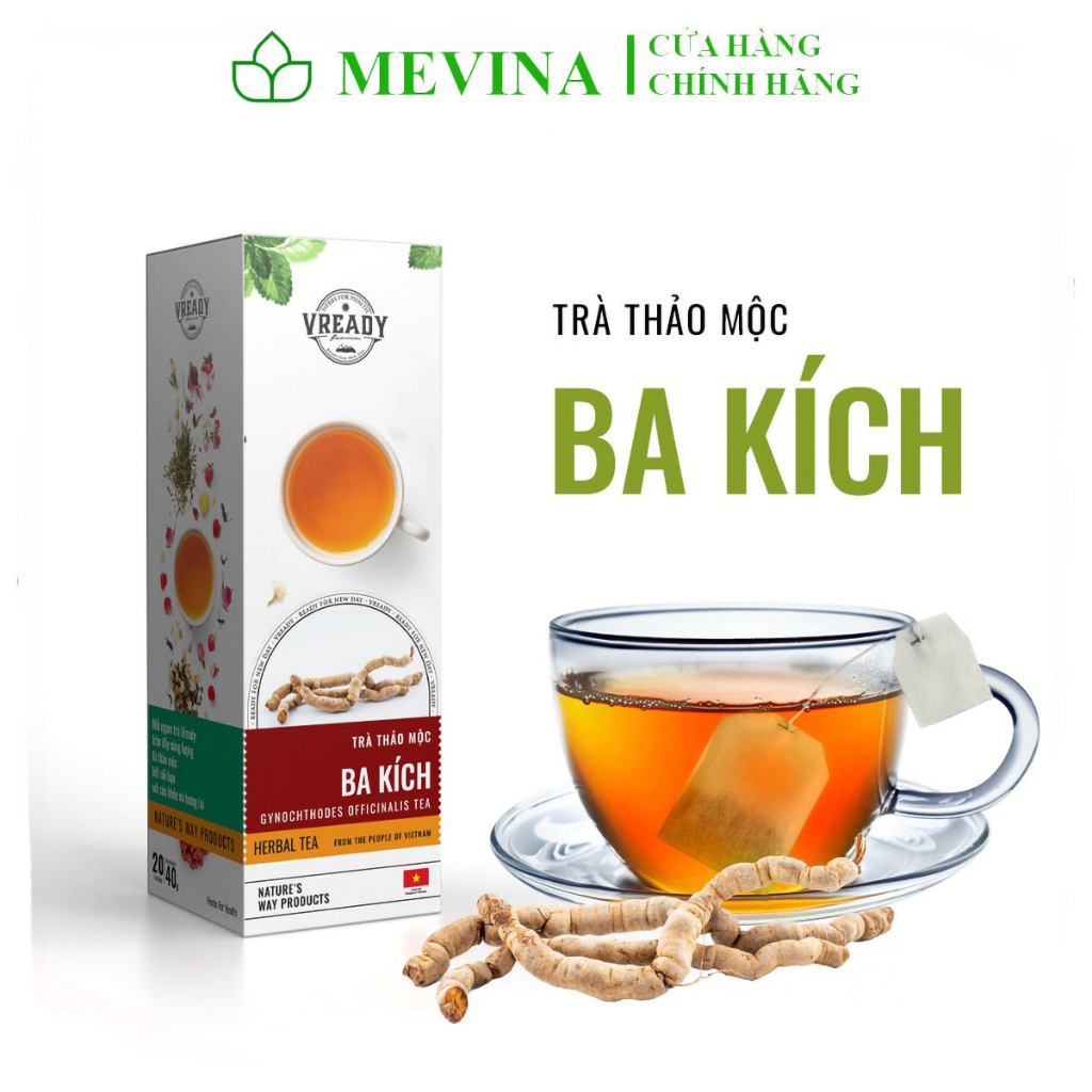 Trà Thảo Mộc Ba Kích, Bổ Thận, Tráng Dương, Hỗ Trợ Tăng Cường Sinh Lực ...