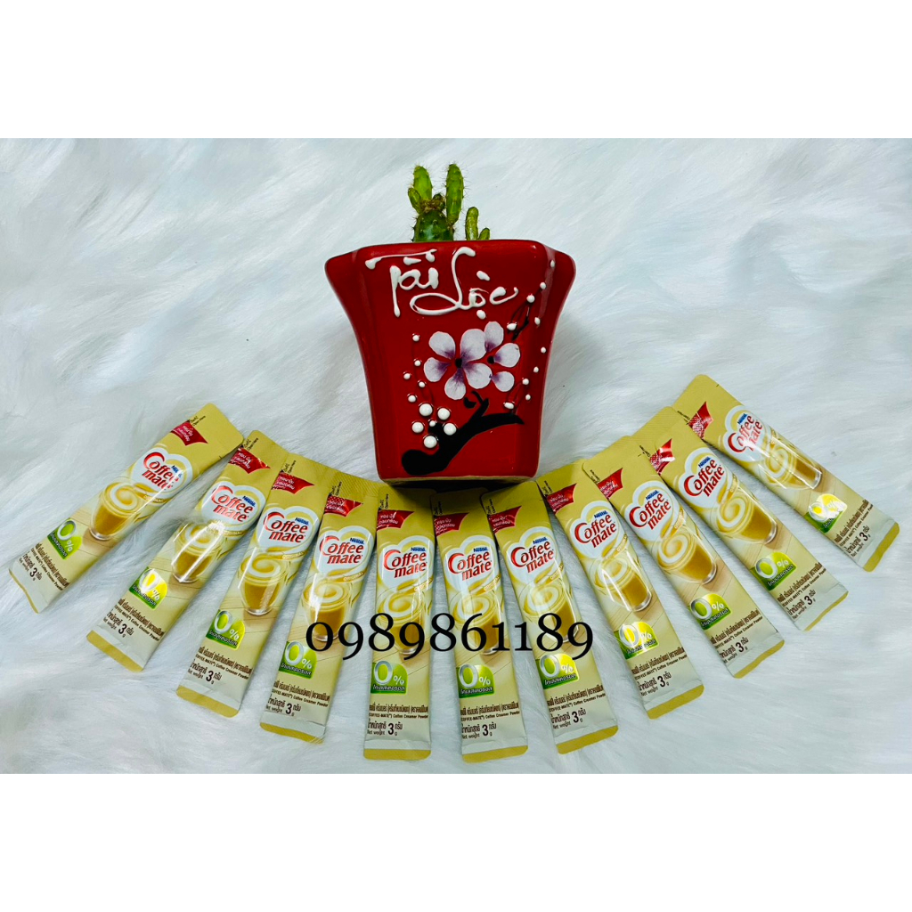 Combo 25 gói nhỏ Bột kem Coffee Mate 3gram - Nestle. Pha trà sữa, cà ...
