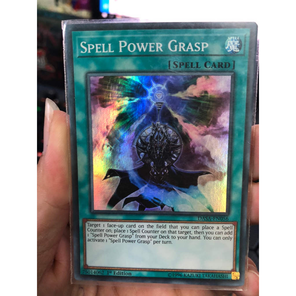 Spell Power Grasp - DASA-EN056 - Super Rare 1st Edition | Shopee Việt Nam