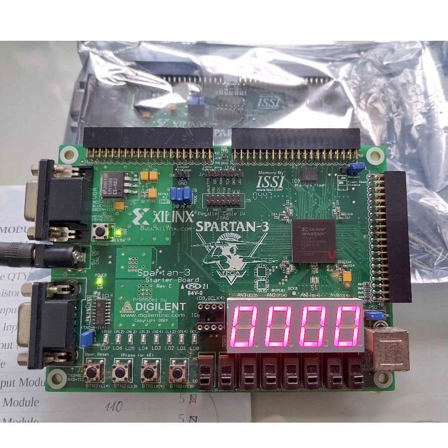 Kit, board phát triển FPGA, CPLD, Xilinx, Digilent (spartan 3E ...