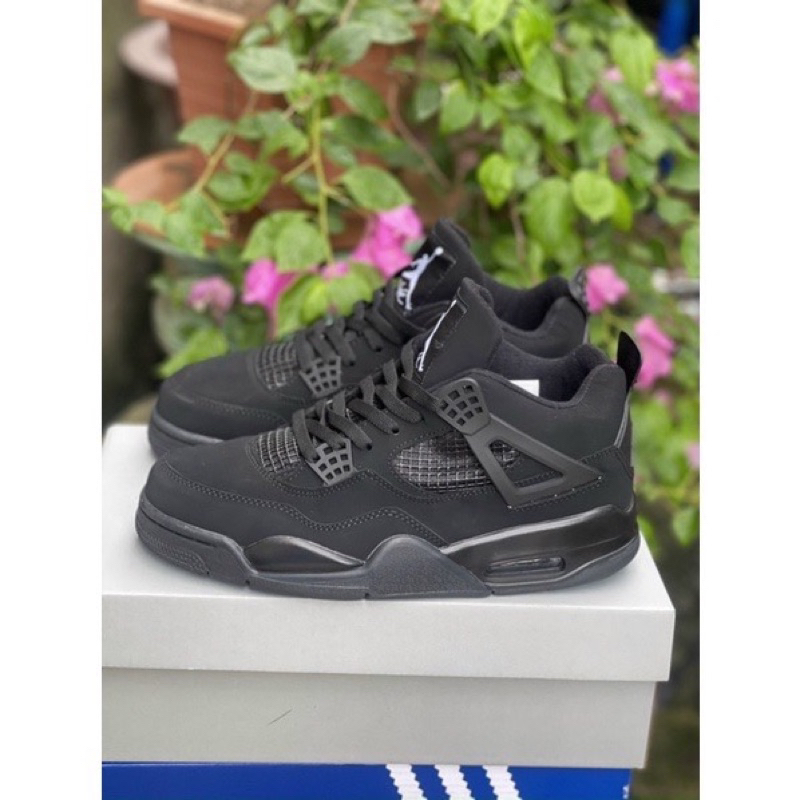 [Minhkhoa sneaker] Giày Thể Thao JD4 đen full, Giày Bóng Rổ Jordan 4 ...