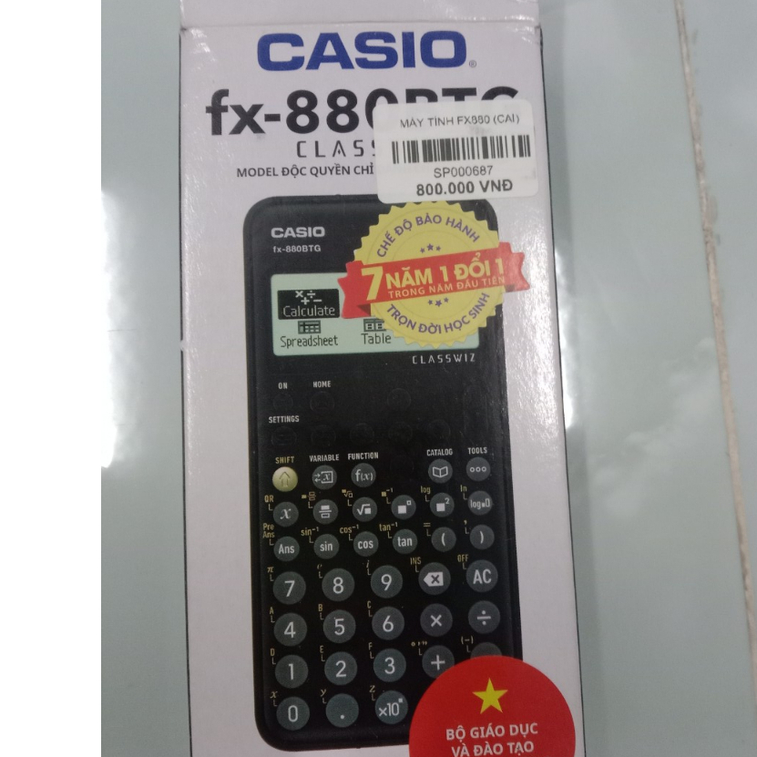 Máy tính Casio FX 880 BTG | Shopee Việt Nam