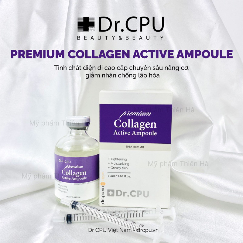 Tinh chất PREMIUM COLLAGEN ACTIVE AMPOULE DR CPU | Shopee Việt Nam