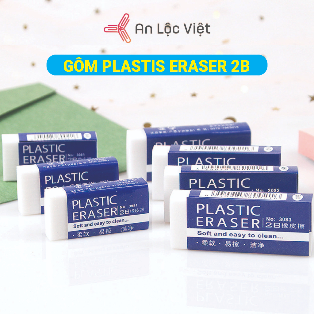 [GÔM SIÊU SẠCH - GIÁ SIÊU SỐC] Gôm Chì - Tẩy Bút chì 2B học sinh, gôm ...