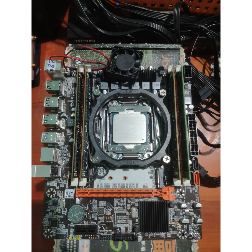 [BH 3T] Mainboard bo mạch chủ x99 hack turbo DDR3 D3 headless tỉ lệ BH ...