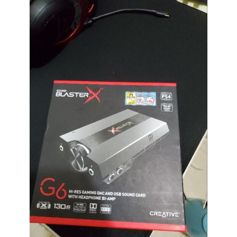 Card âm thanh Creative Sound BlasterX G6 | Shopee Việt Nam