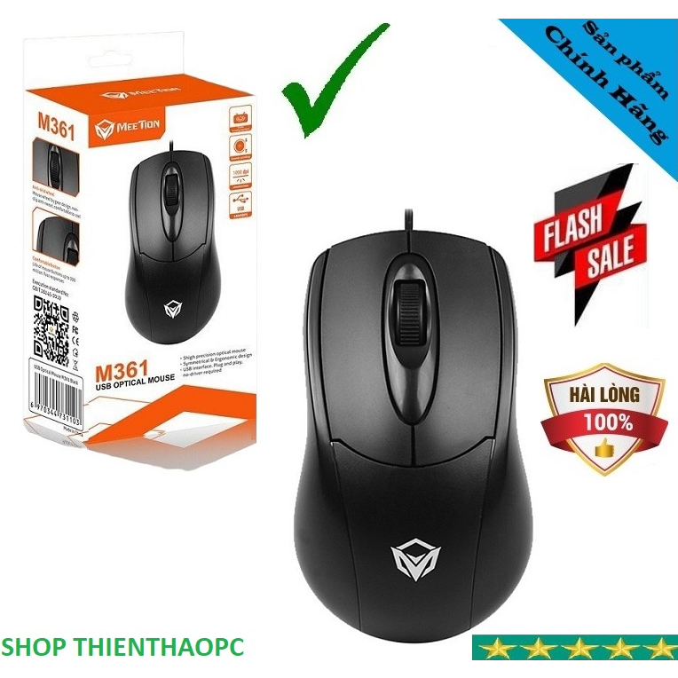 Chuột Quang Có Dây Meetion MT-M360 , Hàng Mới BH12T | Shopee Việt Nam