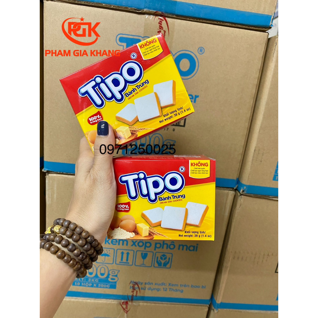 HỘP BÁNH TIPO 39G | Shopee Việt Nam