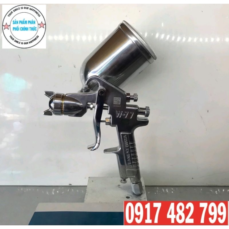 SÚNG PHUN SƠN W77 IWATA BÉC PHUN 2.5 - 3.0MM | Shopee Việt Nam