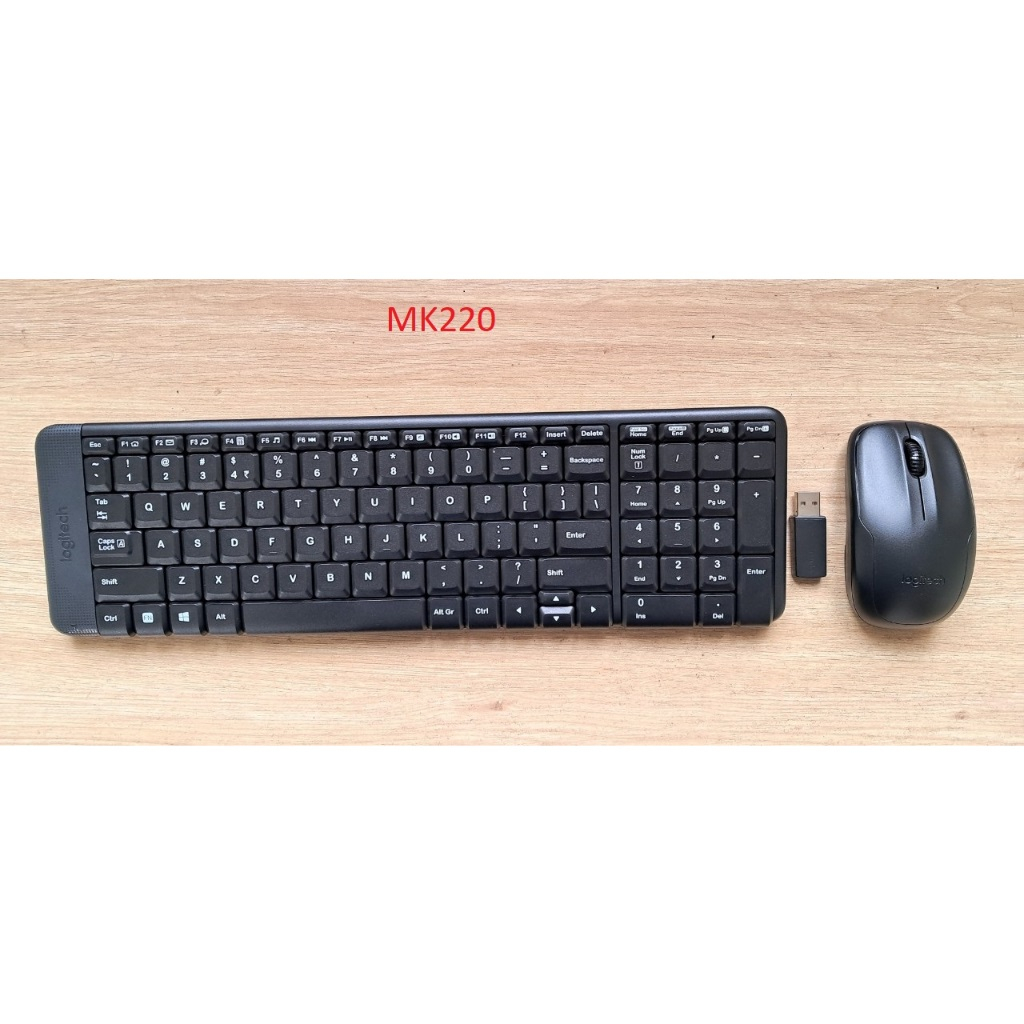 Bộ bàn phím chuột vi tính Logitech MK220,MK 235, MK 275, 295, K345 ...