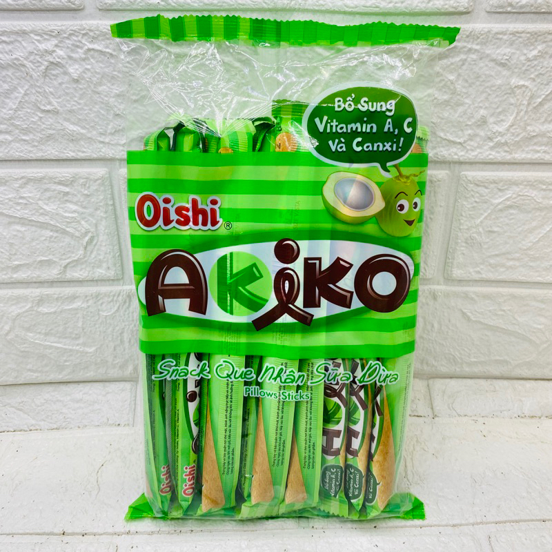 Gói Snack Que Nhân Akiko đủ vị 140g | Shopee Việt Nam