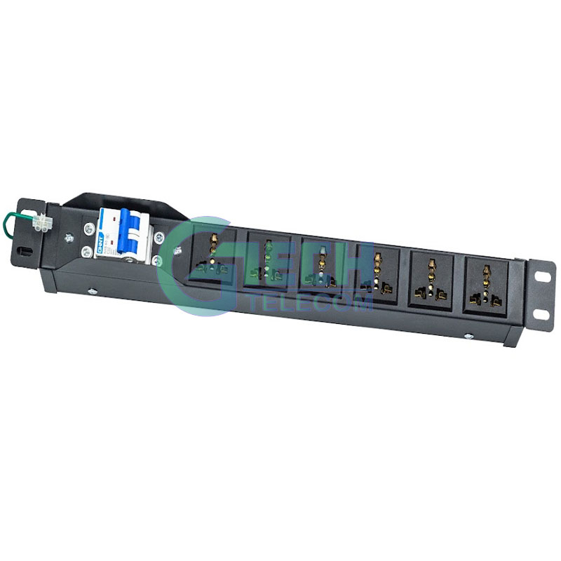 Thanh nguồn PDU 6 cổng có MCB lắp rack | Shopee Việt Nam