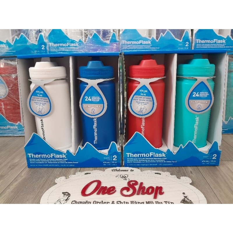 Bình giữ nhiệt lạnh Thermoflask 474ml cho bé của Mỹ | Shopee Việt Nam