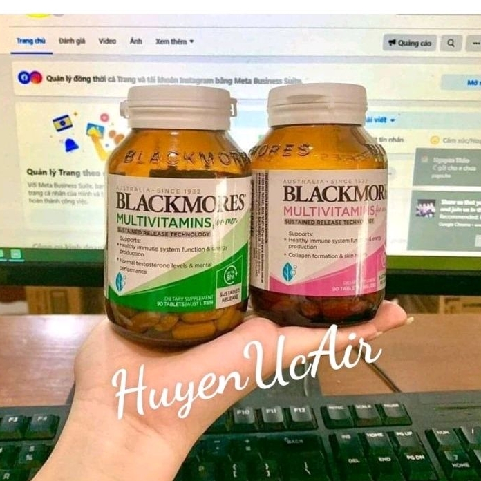 Blackmores Multivitamin for Men/Women 60 Tablets - Vitamin tổng hợp Nam ...