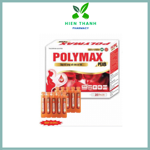 [ Combo 2 hộp ] Thực phẩm bổ sung Sắt Polymax (hộp 20 ống x 10ml) hương vị trái cây | Shopee ...