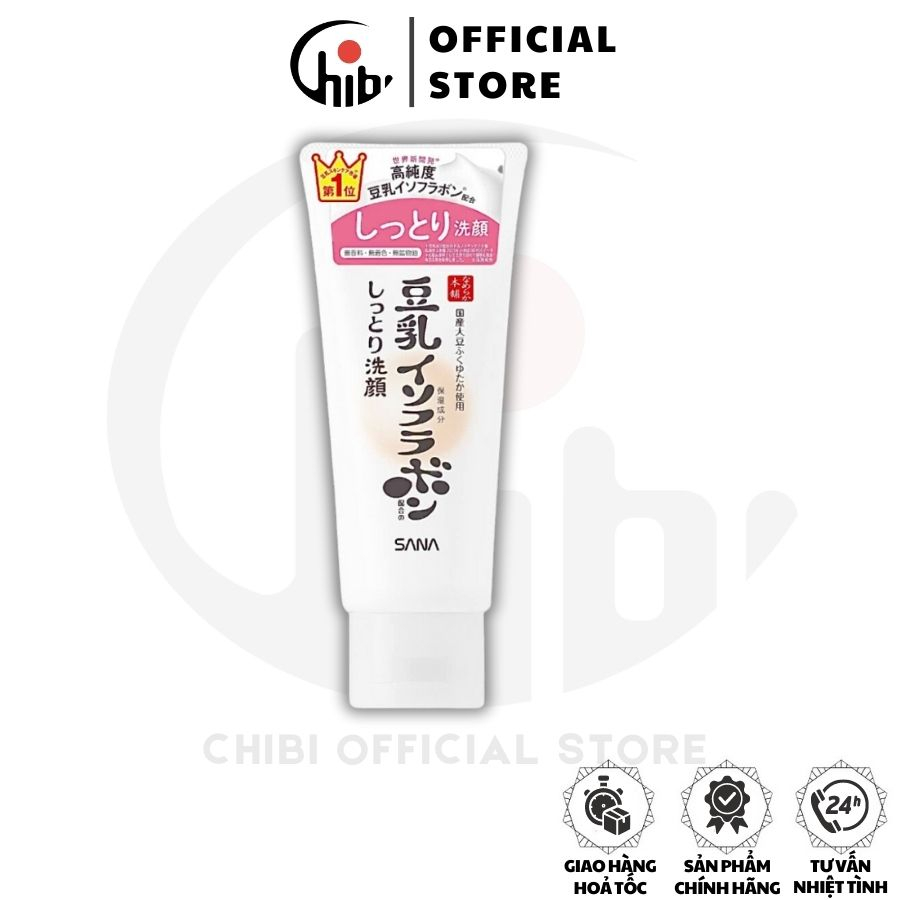 Sữa rửa mặt dưỡng ẩm mầm đậu nành Sana Nhật Bản 150g | Shopee Việt Nam
