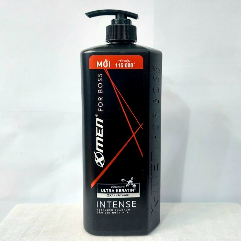 Dầu gội X-Men for boss Intense Ultra keratin 2X chắc khỏe 850g | Shopee ...