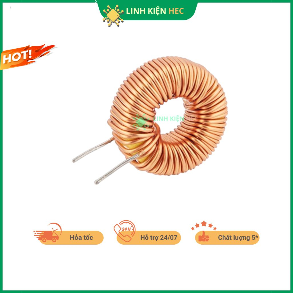 Cuộn cảm xuyến 22uH - 470uH 3A linh kiện hec | Shopee Việt Nam
