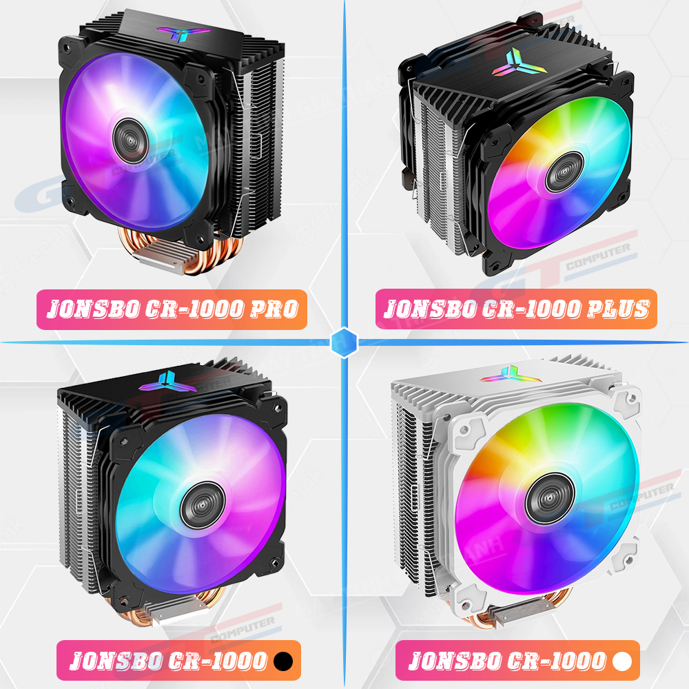 Quạt Tản Nhiệt CPU Jonsbo | CR1000, CR1000GT, CR1000 Plus, CR1200 ...