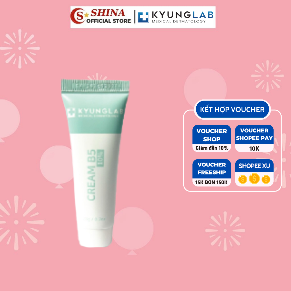 Kem B5 Kyunglab Cream B5 10%, kem dưỡng phục hồi và tái tạo da, giúp ...