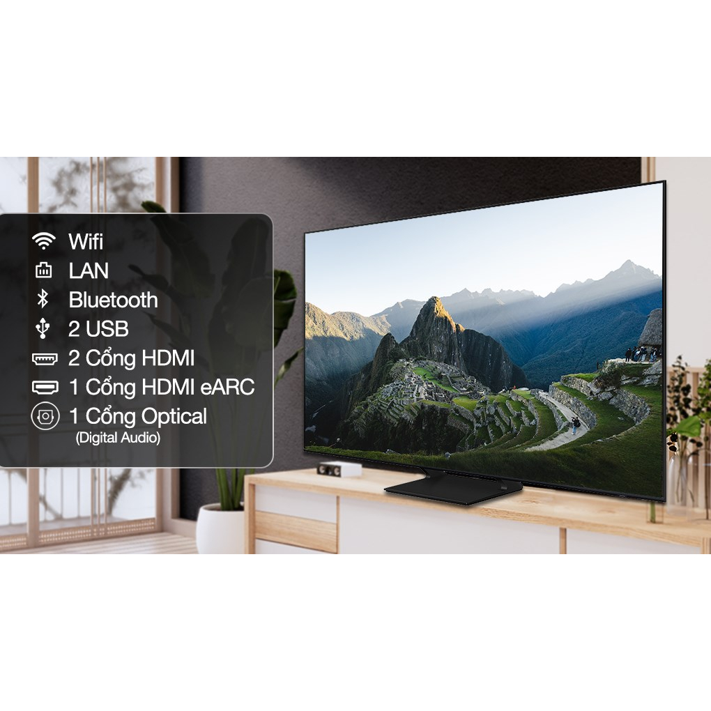 Smart Tivi QLED 4K 75 inch Samsung QA75Q60B | Shopee Việt Nam