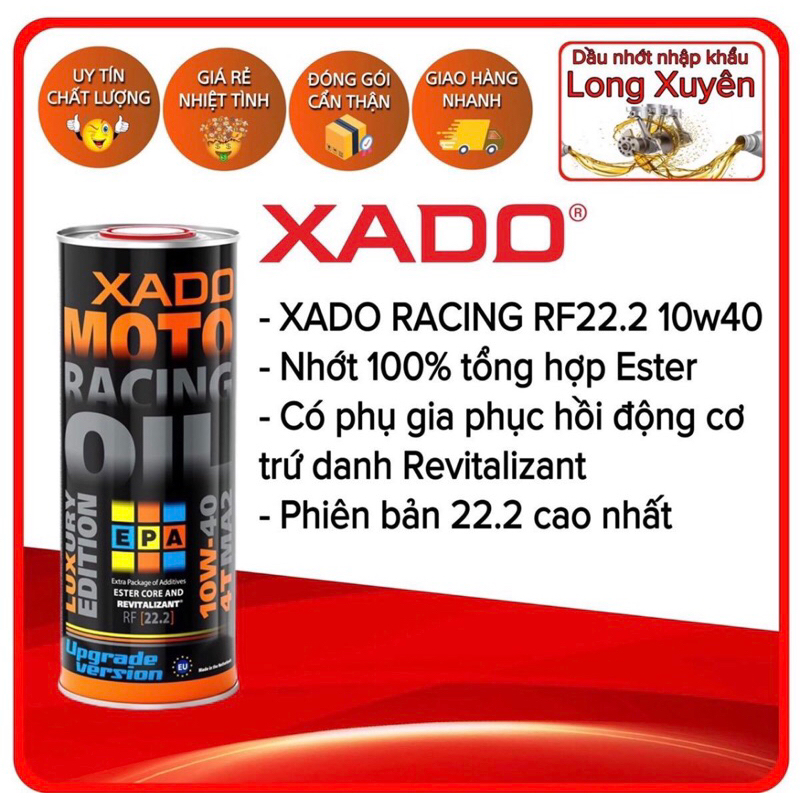 Nhớt XADO RACING RF 22.2 Ver3 | Shopee Việt Nam