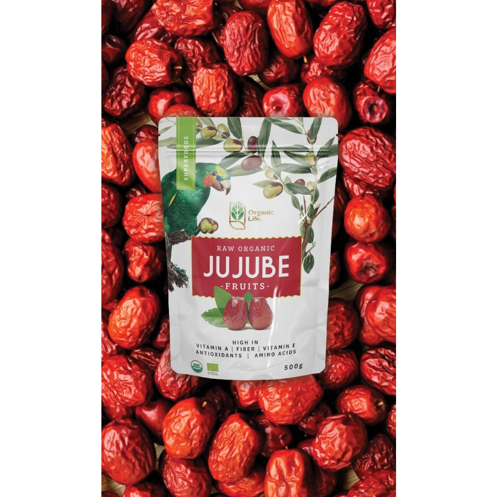 Táo đỏ hữu cơ Organic Life (Raw Organic Jujube Fruits Organic Life ...