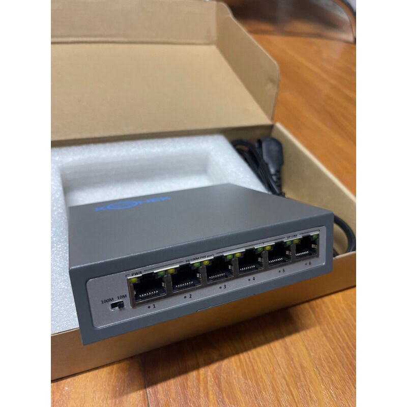 Switch poe 4 cổng hàng mới có nối mát đủ chân chờ | Shopee Việt Nam