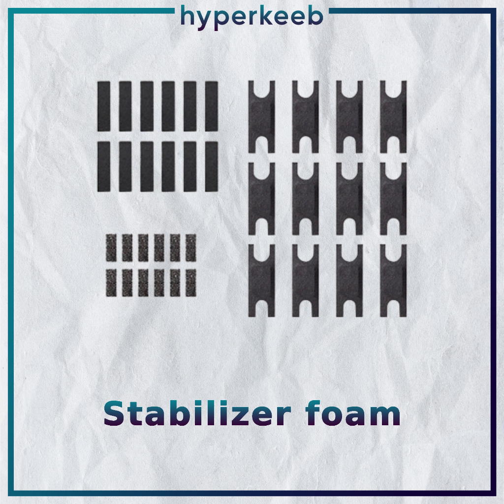 [FOAM] Stabilizer foam | Đệm stab foam chất liệu poron | Mod band-aid ...