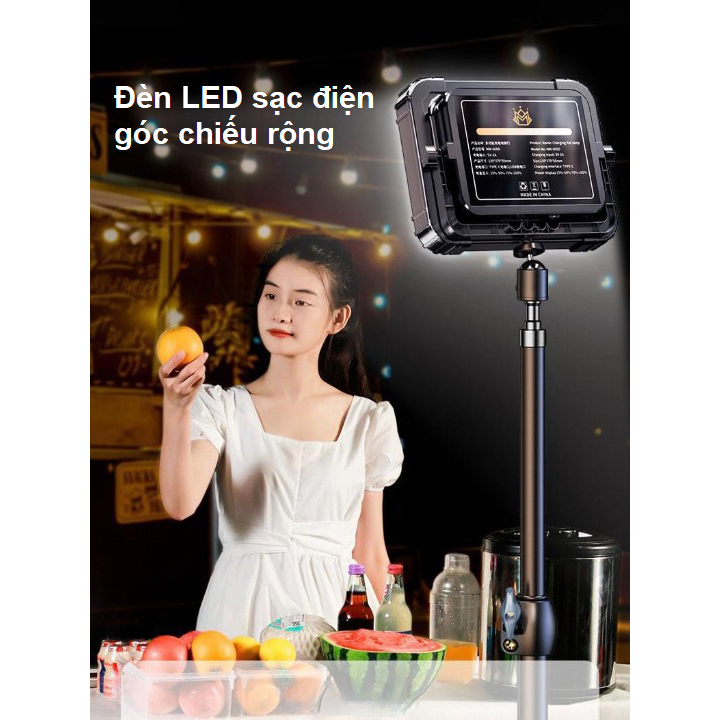 Đèn Led MM 600 điểm sáng sạc điện siêu sáng góc chiếu rộng sử dụng ngoài trời gian hàng chợ đêm ...