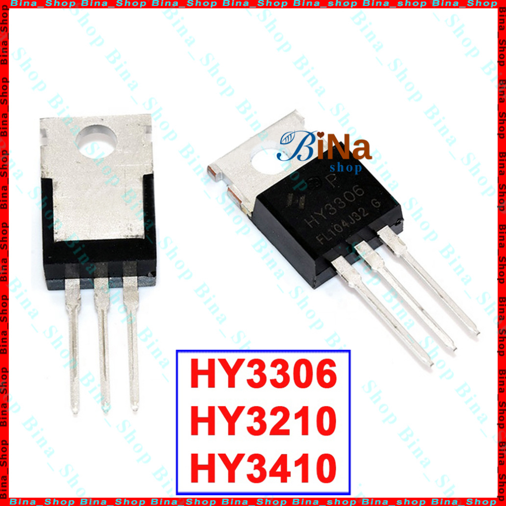 Mosfet HY1707 HY1920 HY3210 HY3306 HY3410 HY4004 TO-220 Kênh N, Linh ...