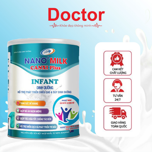 Sữa bột Nano Milk INFANT dành cho trẻ dưới 3 tuổi (900g) | Shopee Việt Nam