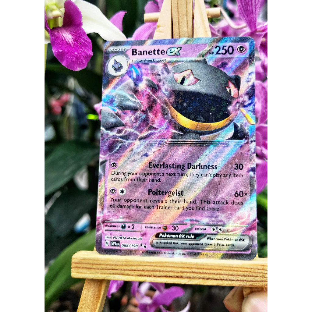 [KW2 Pokemon] [EN] Thẻ Pokemon Banette ex - 088/198 - Ultra Rare ...