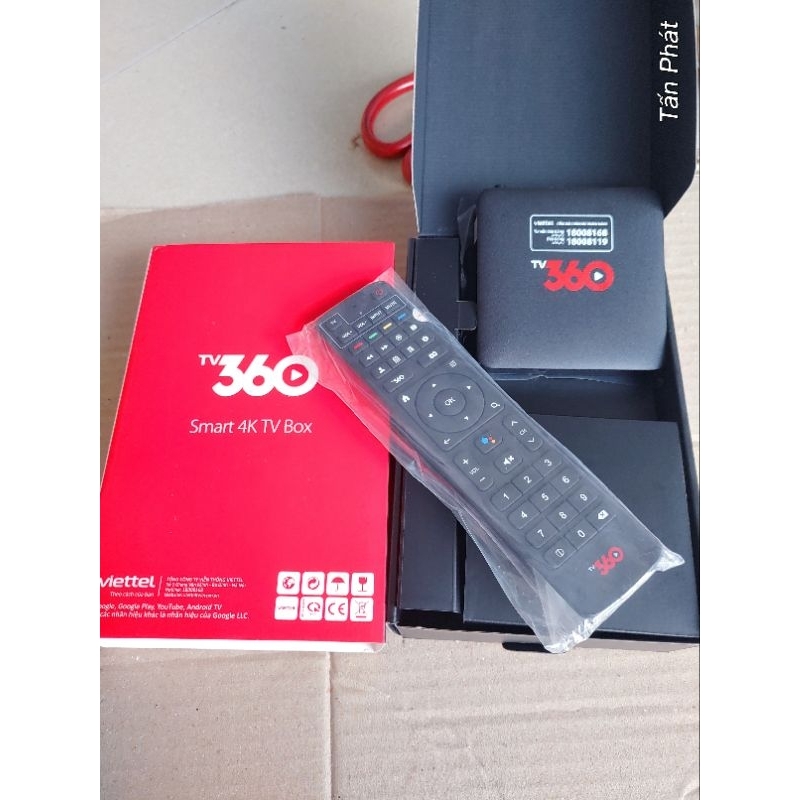 Viettel Tv Box 360 4K, Up Room ATV, Cài Sẵn App, Model 2023, xem truyền ...