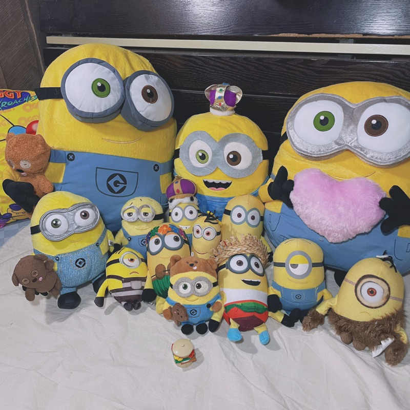 Gấu bông Minions Bob gấu tim phim hoạt hình Minion | Shopee Việt Nam
