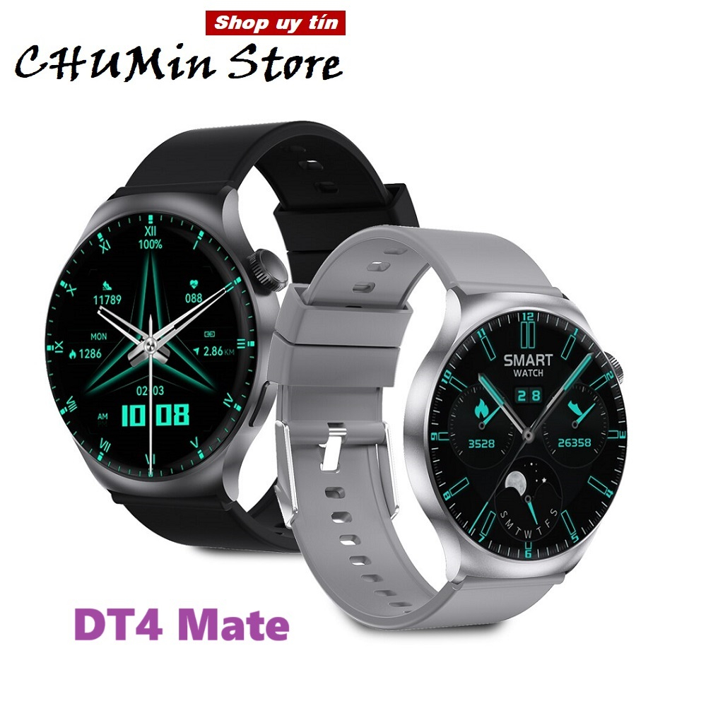 Đồng hồ thông minh DT4 Mate - Hỗ trợ nghe gọi, tiếng Việt, sạc không dây, trợ lý AI | Shopee ...