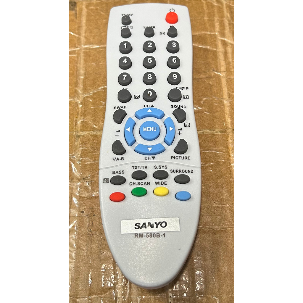 Điều khiển remote tivi Sanyo đời cũ | Shopee Việt Nam
