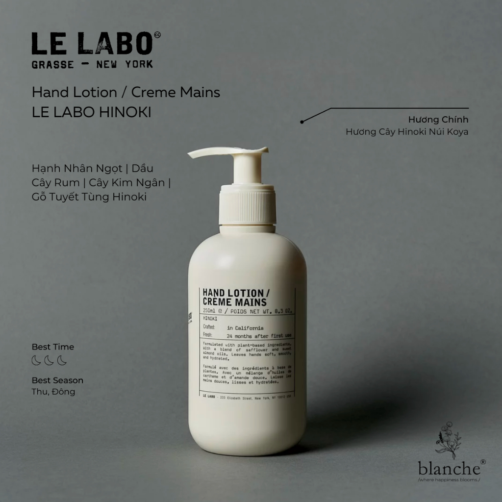 Xà Phòng Tay & Sữa Dưỡng Tay Le Labo Hand Soap & Le Labo Hand Lotion ...