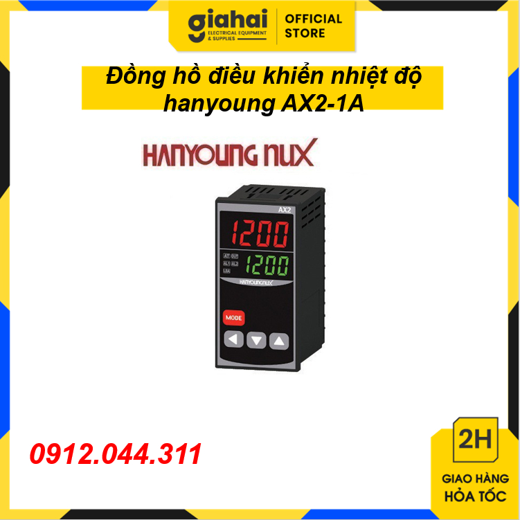 Đồng hồ điều khiển nhiệt độ hanyoung AX2-1A TBD207 | Shopee Việt Nam