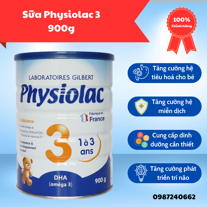 Sữa Physiolac 3 900g (Date 07/12/2023) | Shopee Việt Nam