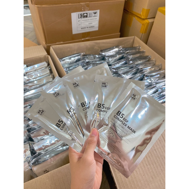Combo 10 miếng MẶT NẠ B5 EGF COMPLEX MASK KR.LAB 1 miếng lẻ(VAT)TN638 ...