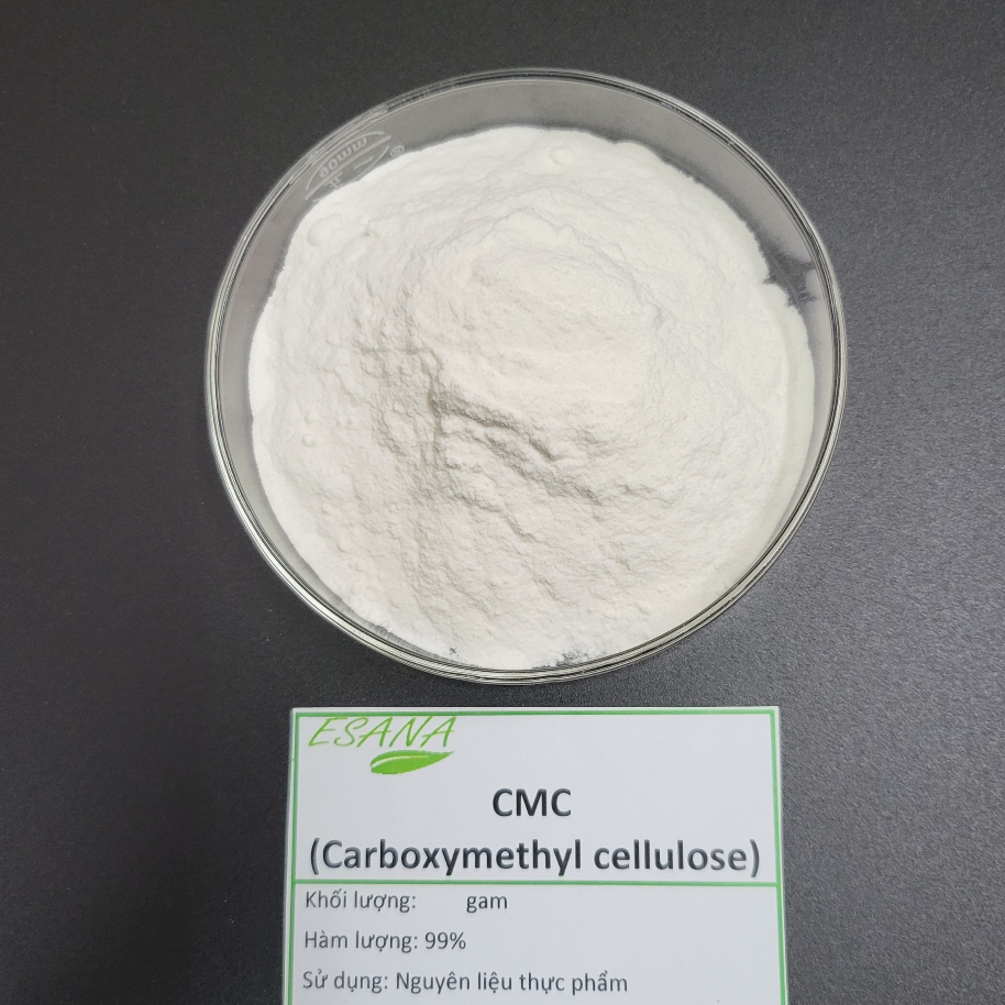 100g-200g Chất bột kết dính CMC (Carboxymethyl Cellulose) dùng trong thực phẩm cho người và thức ...