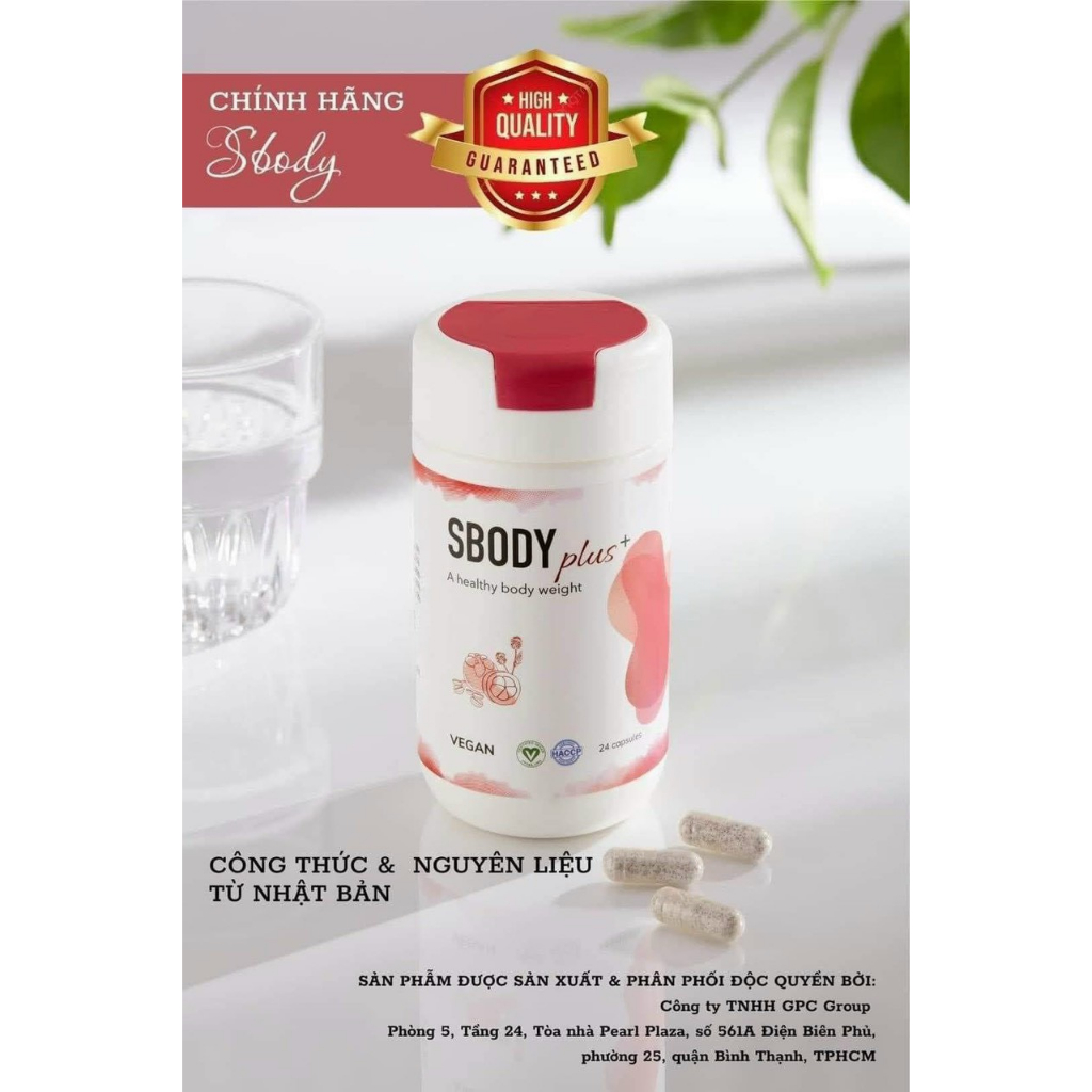 Nấm giảm cân Sbody Plus cho cơ địa lờn (Hộp 24 viên) | Shopee Việt Nam