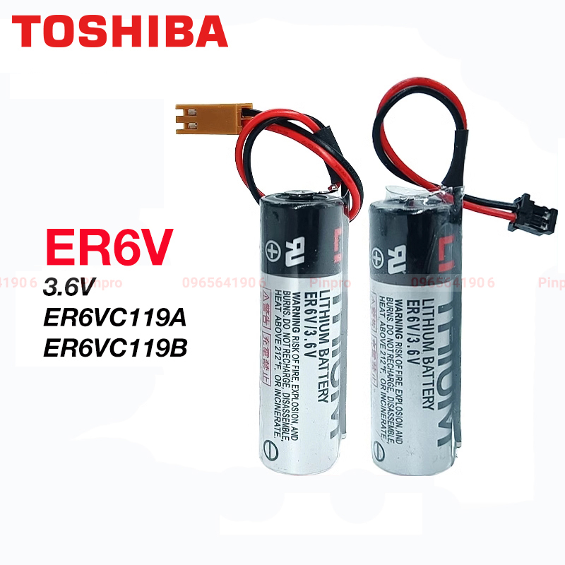 Pin nuôi nguồn Toshiba ER6VC119A ER6VC119B ER6V 3.6V PLC | Shopee Việt Nam