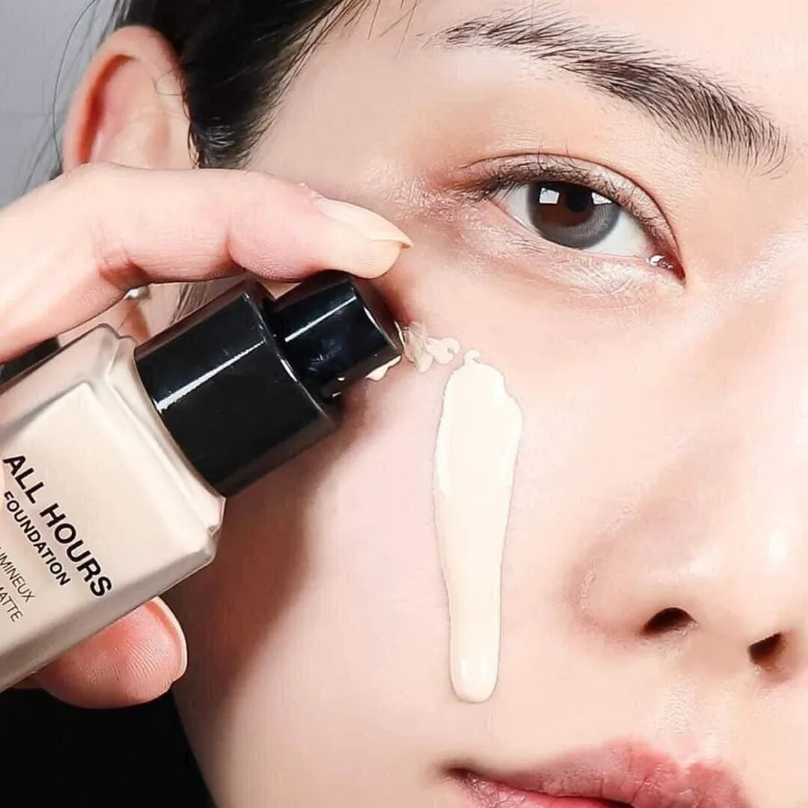 Kem Nền YSL + Phấn nén All Hours Foundation Mat Lumineux Luminous Matte 25ml, MOI Store | Shopee ...