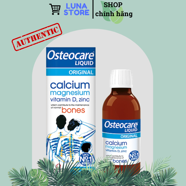 Canxi nước Osteocare Liquid 200ml - Osteocare Calcium Magnesium VitaminD Zinc | Shopee Việt Nam