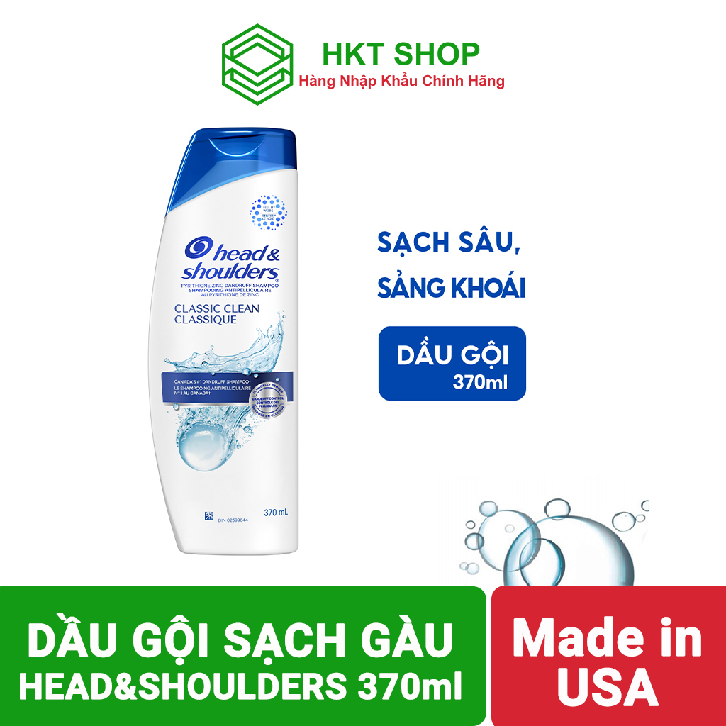 [USA] Dầu gội Head&Shoulders Dry Scalp Care 370ml - HKT Shop | Shopee Việt Nam